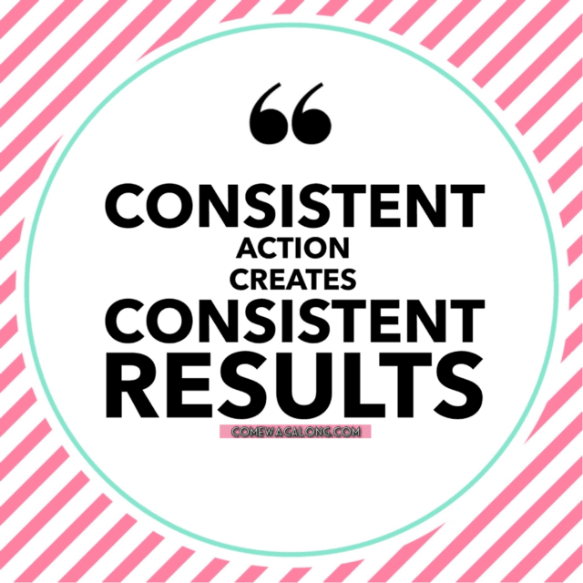 One Little Word: Consistency - Come Wag Along