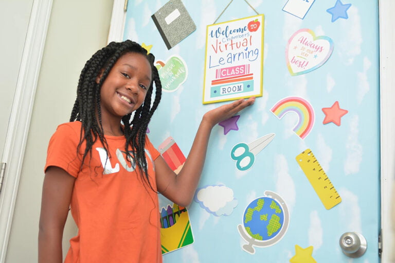 How to Set Up a Virtual Learning Space at Home - Come Wag Along