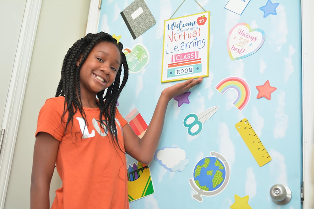 How to Set Up a Virtual Learning Space at Home - Come Wag Along